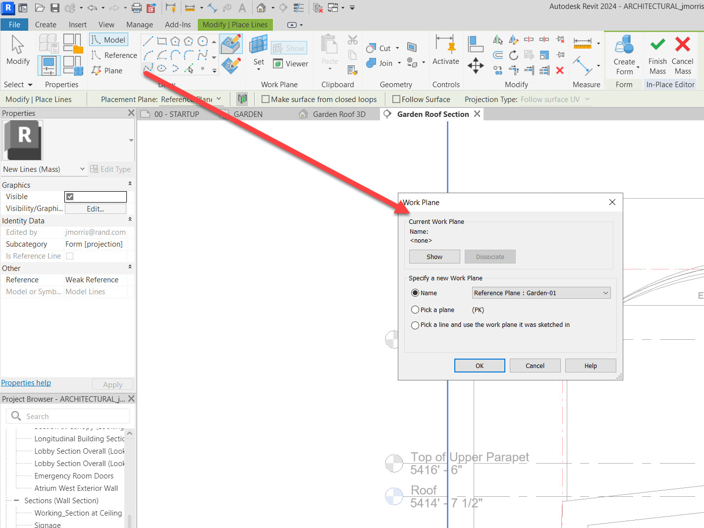 Draw a spline similar to the one shown below.